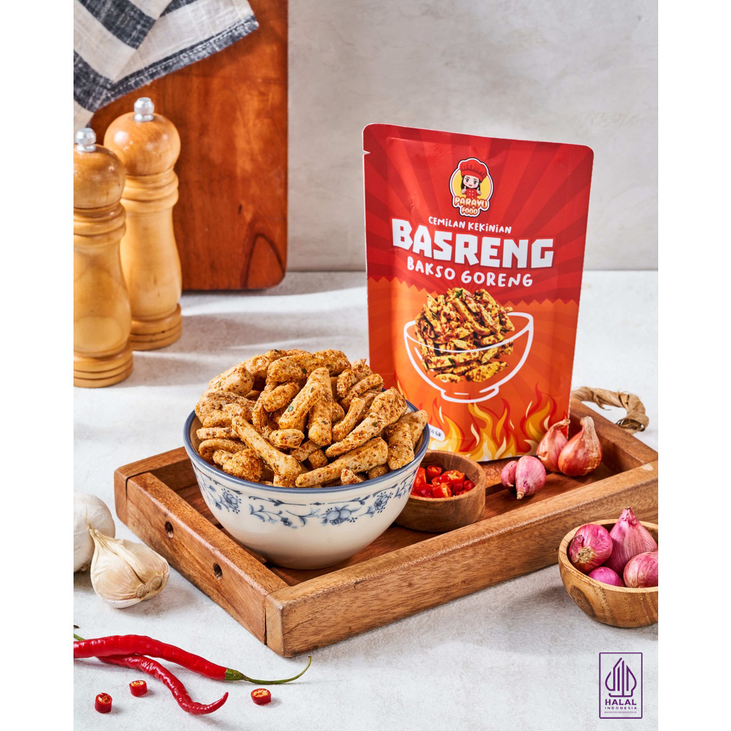Jual Parayu Food - Basreng Bakso Goreng Variant Rasa | Shopee Indonesia