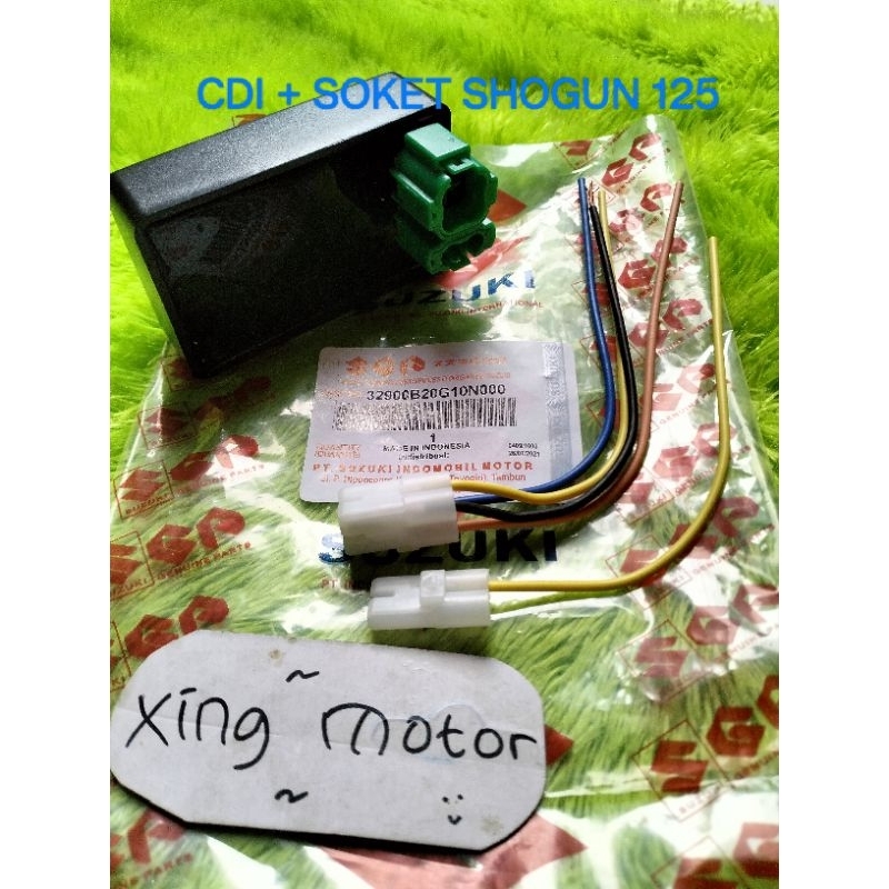Jual CDI + SOKET SUZUKI SHOGUN 125 SHINDENGEN (B20G) HIGH QUALITY ...