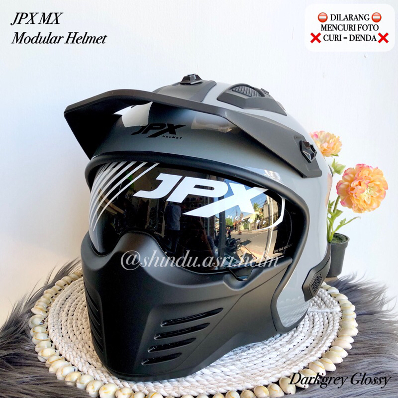 Jual HELM JPX MX Modular Original | Shopee Indonesia