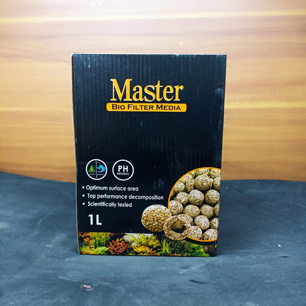Jual Master Bio Filter Media Rumah Bakter Aquarium 1L | Shopee Indonesia