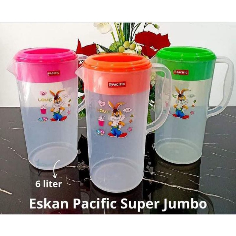 Jual Eskan Teko Pacific Jumbo 6 Liter | Shopee Indonesia