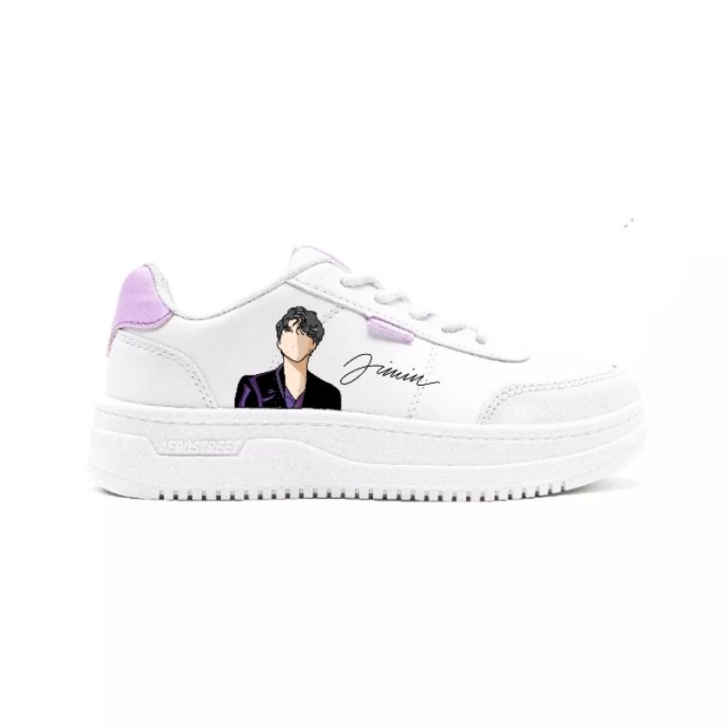 Jual Sepatu Sneakers Lukis BTS themed | Shopee Indonesia