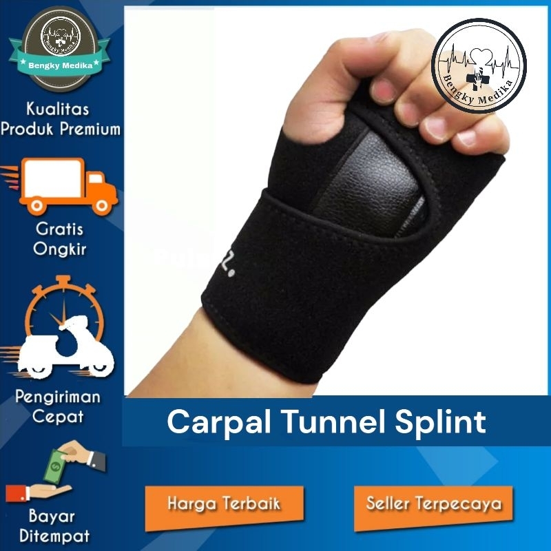 Jual Carpal Tunnel Splint Carpal Tunnel Syndrome CTS Deker Pergelangan ...