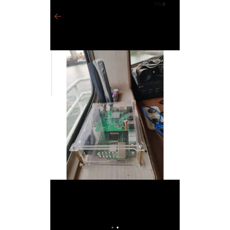 Jual Case Akrilik untuk Orbit Max + STB A95X Openwrt | Shopee Indonesia