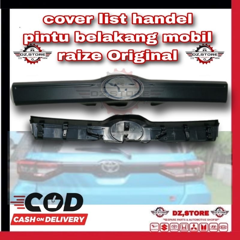 Jual trunklid raize list lis grill belakang raize original tranglid ...