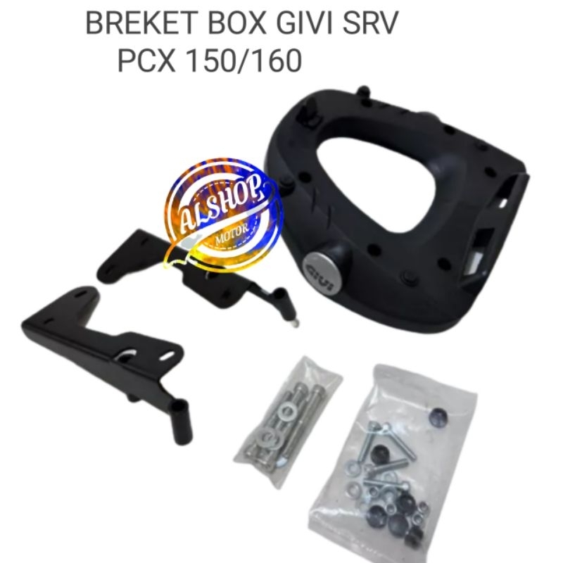 Jual BRACKET / BREKET BOX HONDA PCX 150 PCX 160 GIVI SRV NEW PCX 150 ...