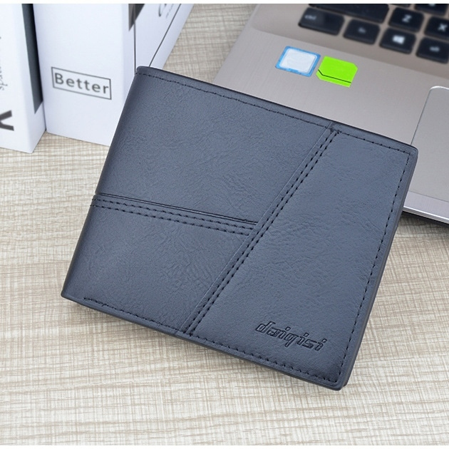 Jual DOMPET LIPAT PRIA KULIT ORIGINAL KECIL HITAM REMOVO KARTU ATM ...