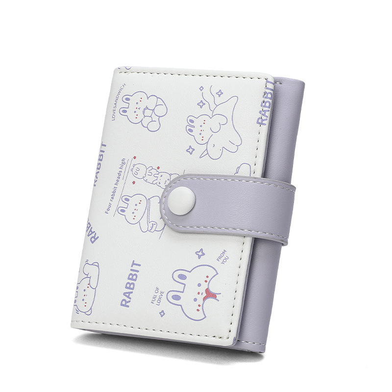 Jual DOMPET LIPAT WANITA MINI LILAC LUCU KOREA KULIT UNGU WA736P5 ...