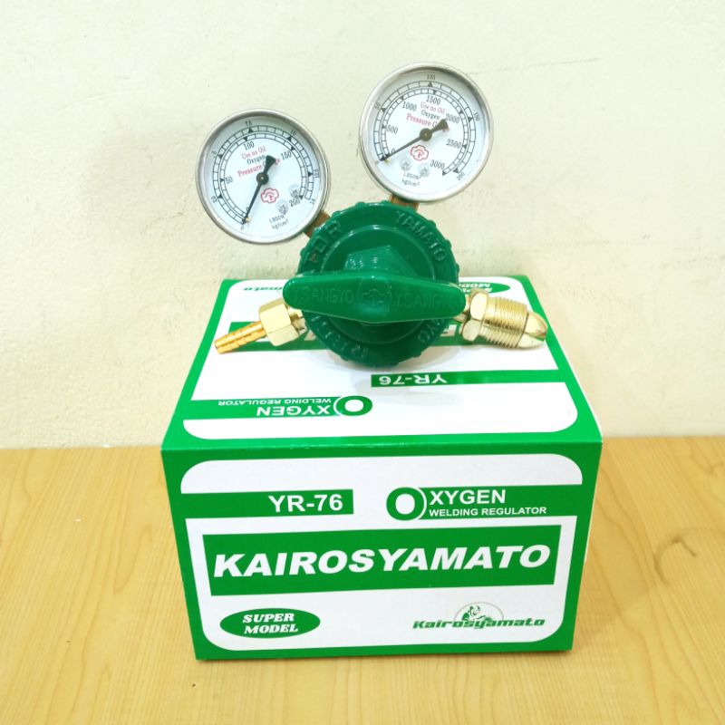 Jual Regulator OXYGEN KAIROS YAMATO YR-76 SANGYO Regulator Las OXYGEN KAIROS YAMATO YR-76 ...