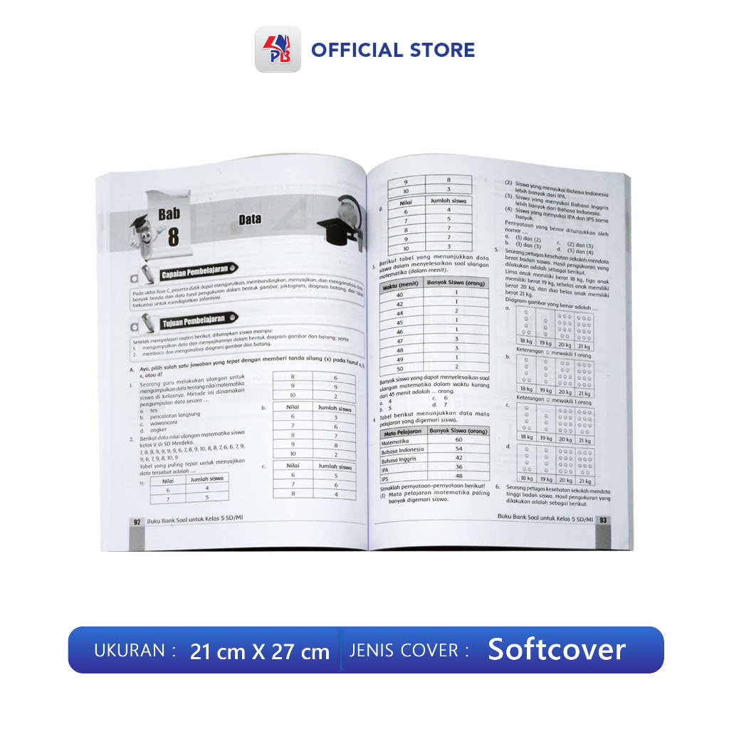 Jual Buku LKS SD Kurikulum Merdeka / Buku Soal Latihan SD / Bank Soal Ulangan Kurikulum Merdeka ...