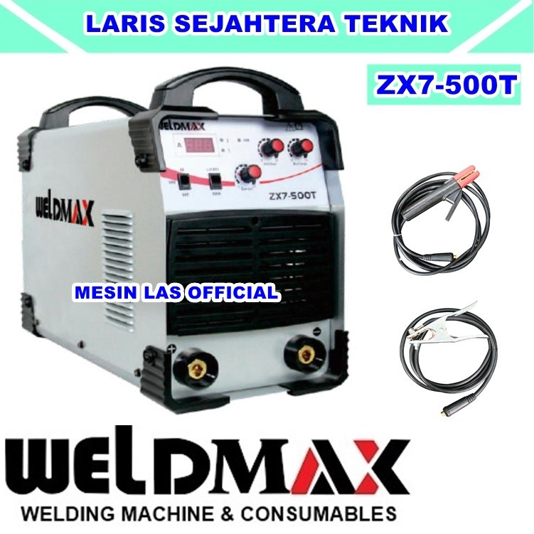 Jual Mesin Las ZX7 500 T Weldmax Trafo Las Listrik ZX7-500T Stick MMA | Shopee Indonesia