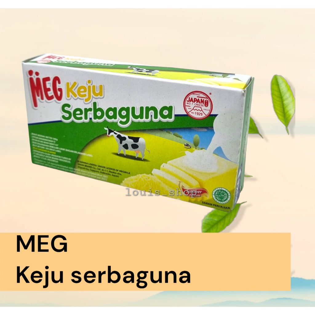 Jual MEG keju cheddar Sebaguna 160g | Shopee Indonesia