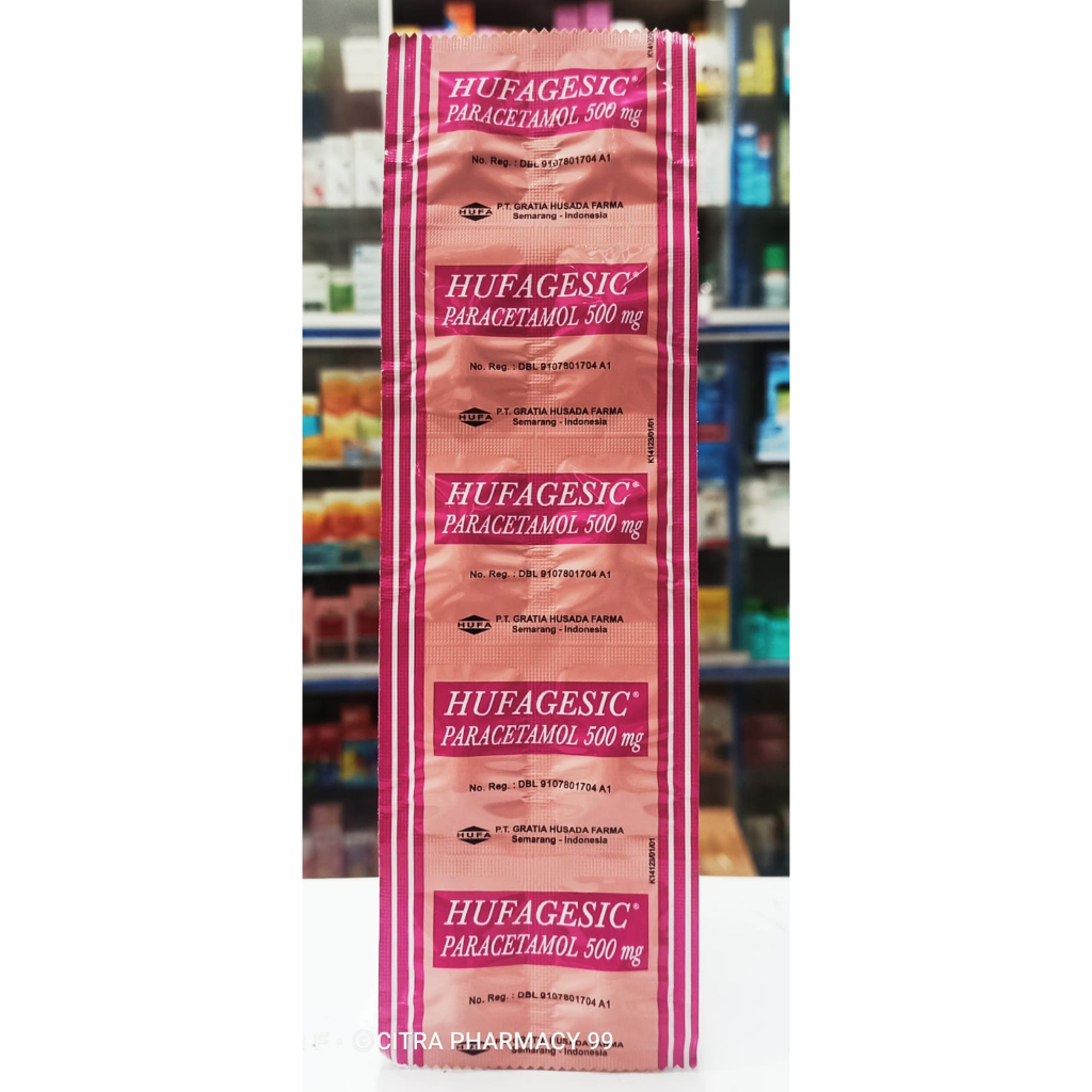 Jual 𝐇𝐮𝐟𝐚𝐠𝐞𝐬𝐢𝐜 𝐏𝐚𝐫𝐚𝐜𝐞𝐭𝐚𝐦𝐨𝐥 𝟓𝟎𝟎𝐌𝐆 1 Strip Isi 10 Kaplet - Obat Demam ...