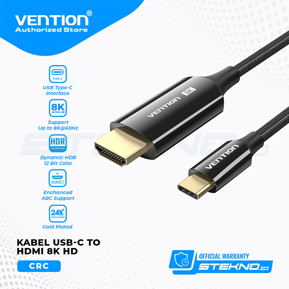 Jual Vention Kabel USB Type C to HDMI Netflix 8K 4K HDCP 2.3 Certified Thunderbolt | Shopee ...