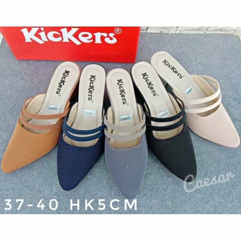 Jual Sandal Selop Pesta Wanita Mewah Kickers Sendal Slop Nikahan ...