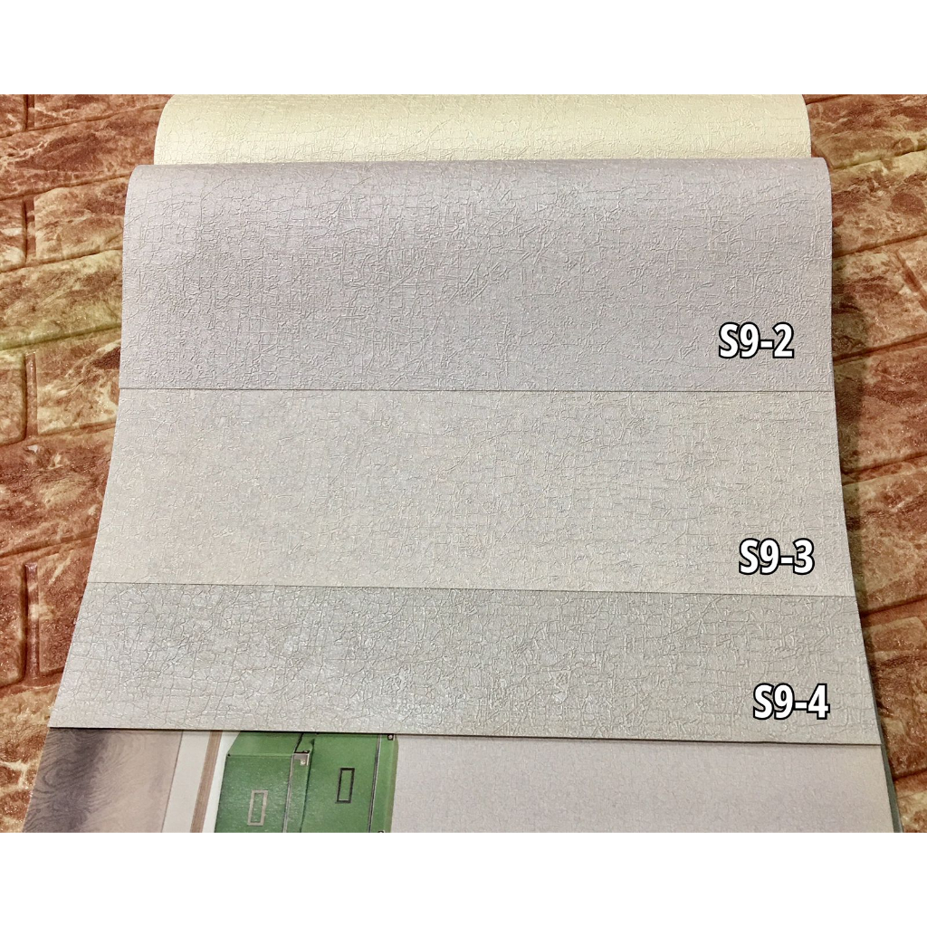Jual WALLPAPER DINDING POLOS TEKSTUR ABSTRAK ABU SIMPLE MINIMALIS SEVEN ...