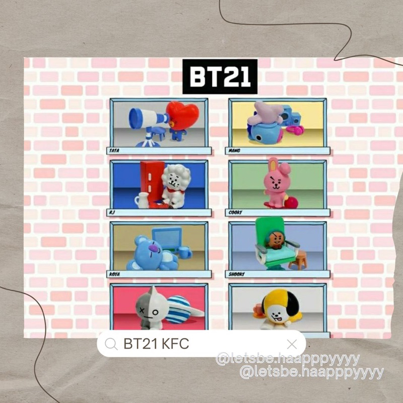 Jual KFC BT21 - TATA | Shopee Indonesia