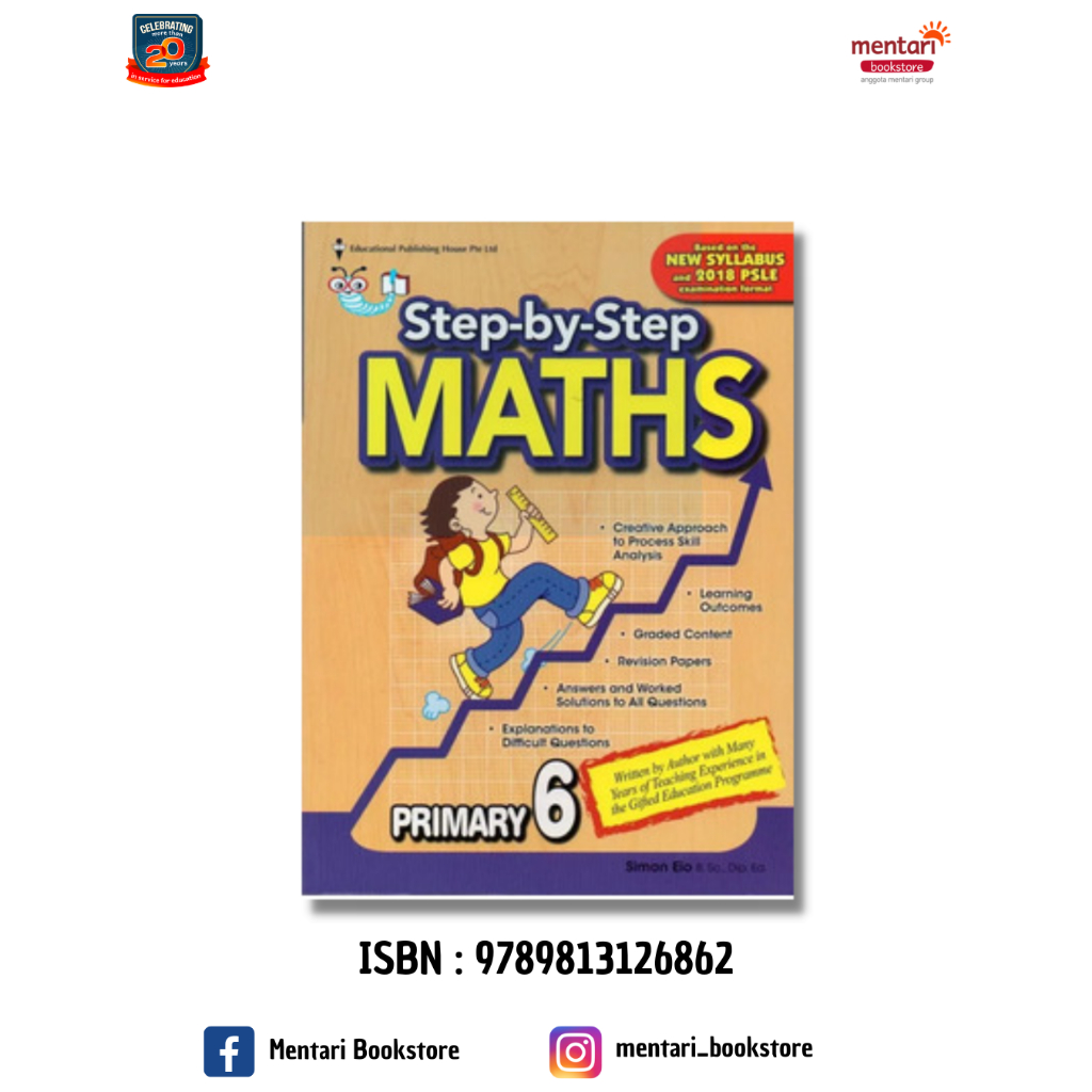 Jual Buku Latihan Tambahan Matematika SD: Step-By-Step Maths Primary (Pengantar Dalam Bahasa ...