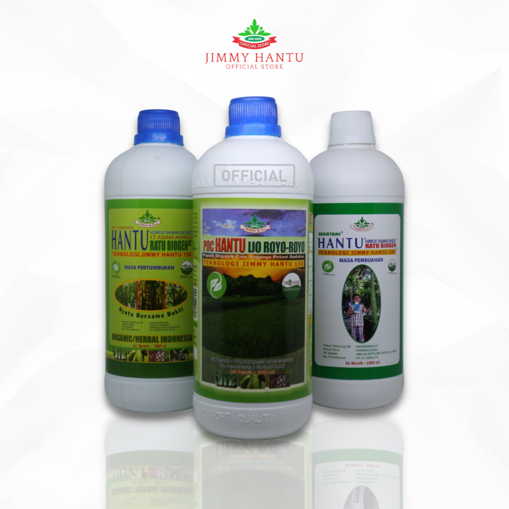Jual Pupuk Jimmy Hantu Paket 1000ml Pembesar Penyubur Pertumbuhan ...