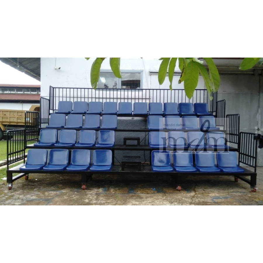 Jual Kursi Tribun atau Kursi Penonton Teleskopik Kursi Fiber | Shopee ...