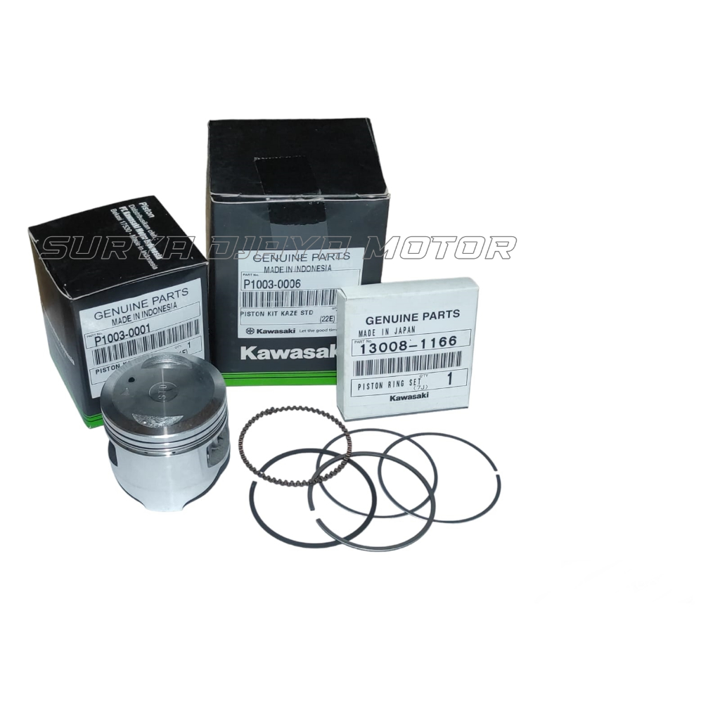 Jual Piston Ring Seher Kit Kaze Os Standar 50 100 Original kawasaki ...