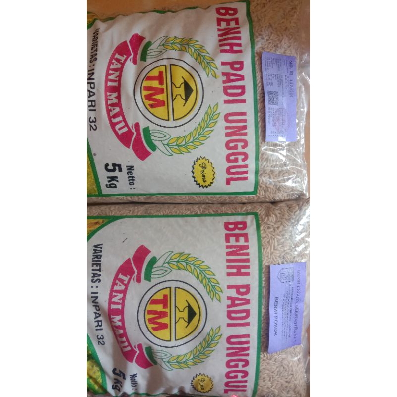 Jual Benih padi super Inpari 32, Ciherang dan Padjadjaran berlabel dan bersertifikat terdaftar ...