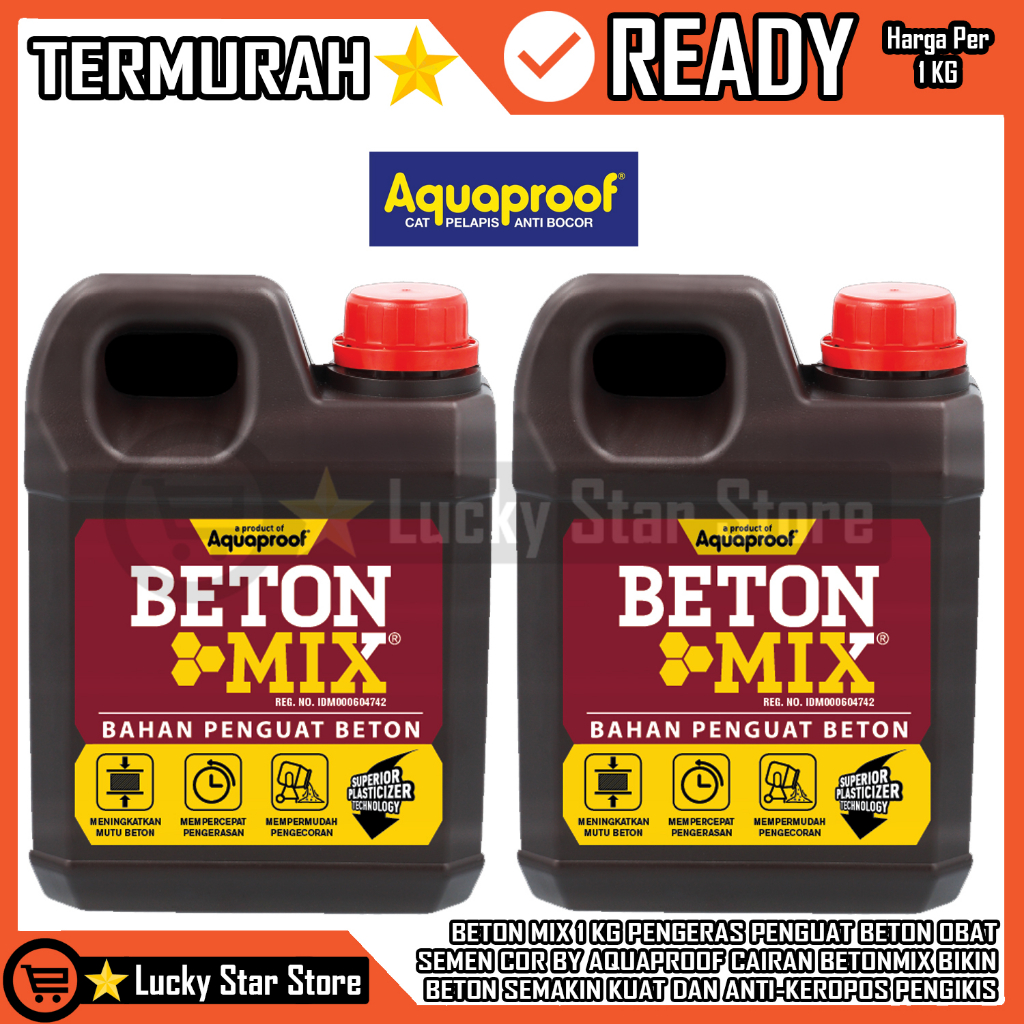 Jual BETON MIX 1 KG PENGERAS PENGUAT BETON OBAT ADONAN SEMEN ACIAN COR ...
