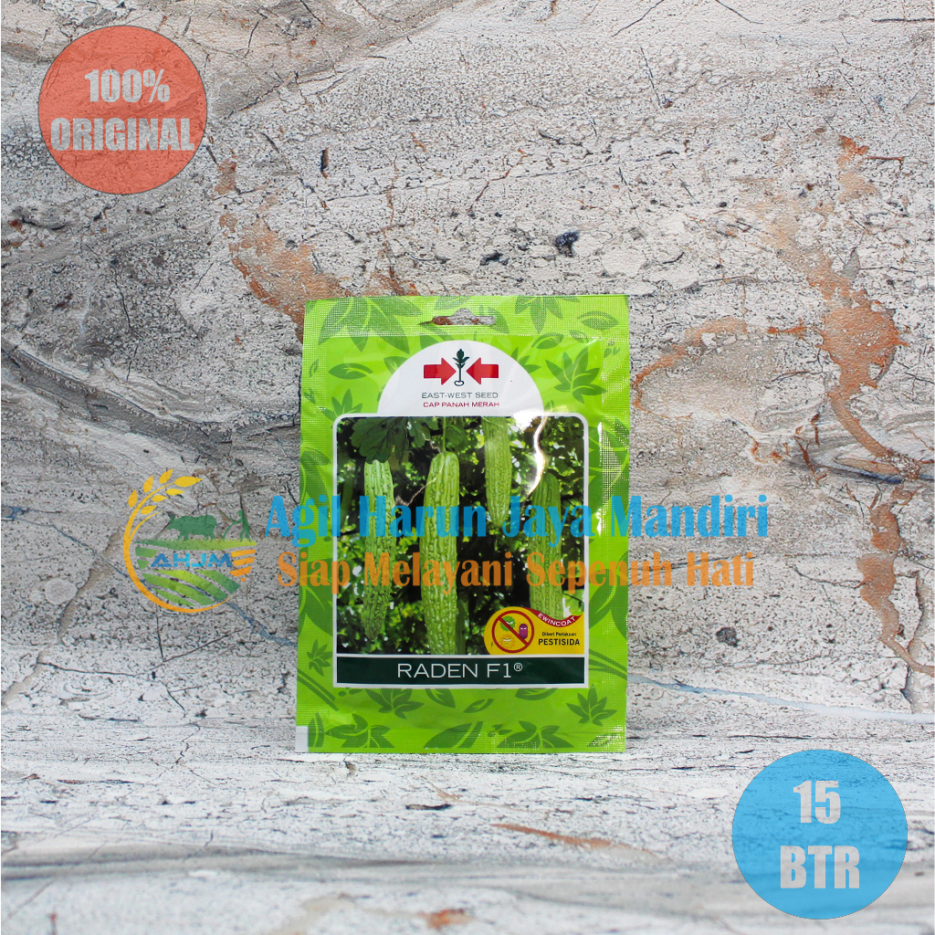 Jual Benih Bibit Pare Paria Raden F1 Isi 15 Butir Cap Panah Merah ...