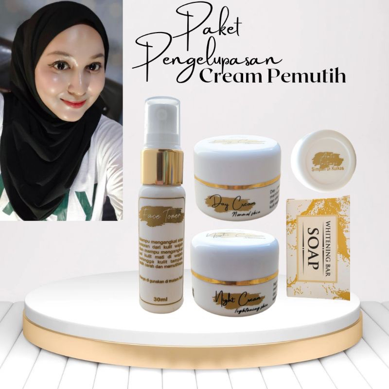 Jual CREAM PEMUTIH WAJAH [PAKET PENGELUPASAN & ECER ]CREAM PEMUTIH ...
