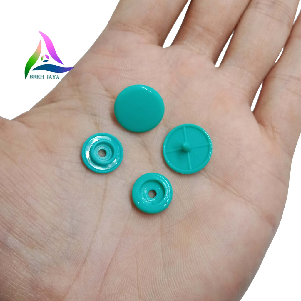 Jual KANCING CETET PLASTIK / SNAP BUTTON PLASTIK 15 MM / 12 PCS ...