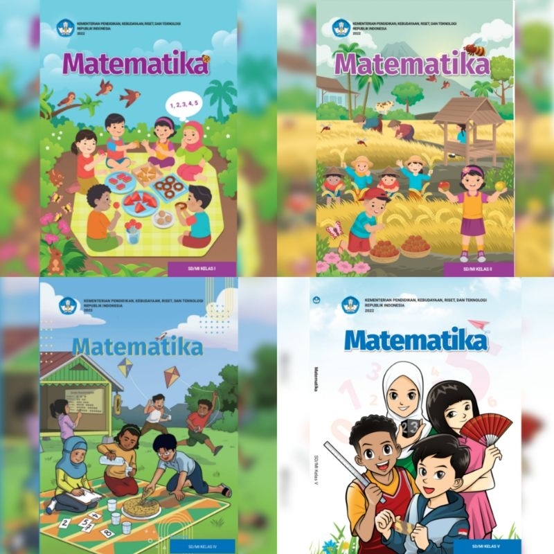 Jual BUKU MATEMATIKA UNTUK SD/MI KURIKULUM MERDEKA EDISI CETAK 2022 KEMENDIKBUD | Shopee Indonesia