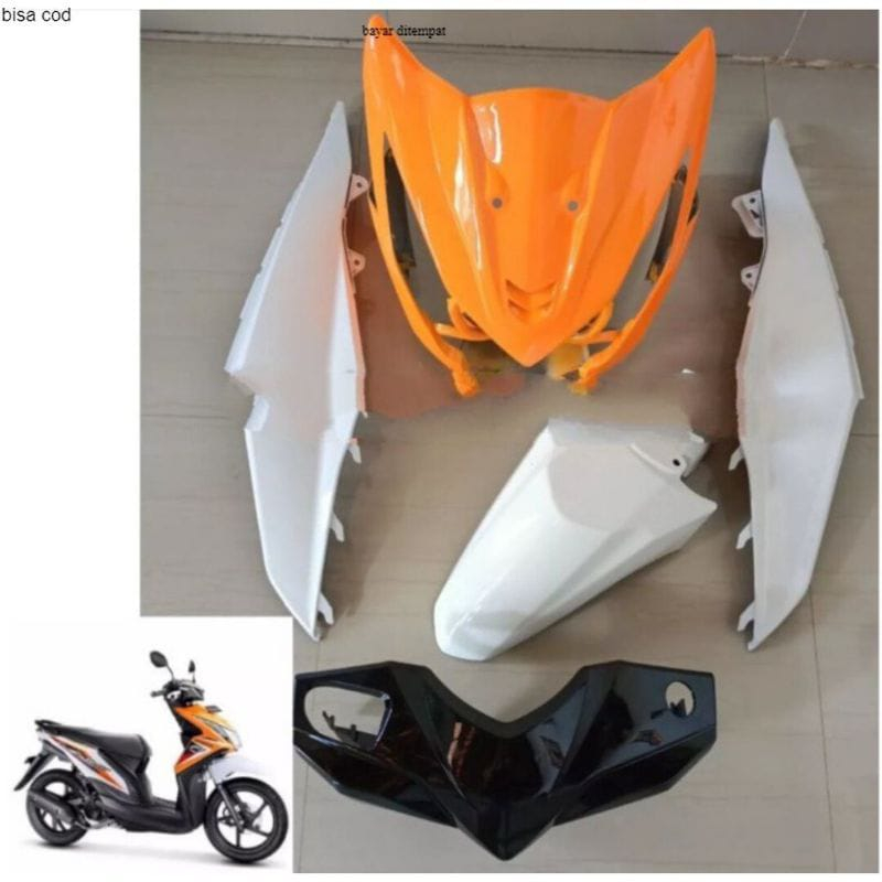 Jual full body beat fi putih oren | Shopee Indonesia