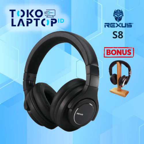 Jual Rexus S8 / S-8 Wireless Headset Dual Mode Low Latency Headphone | Shopee Indonesia