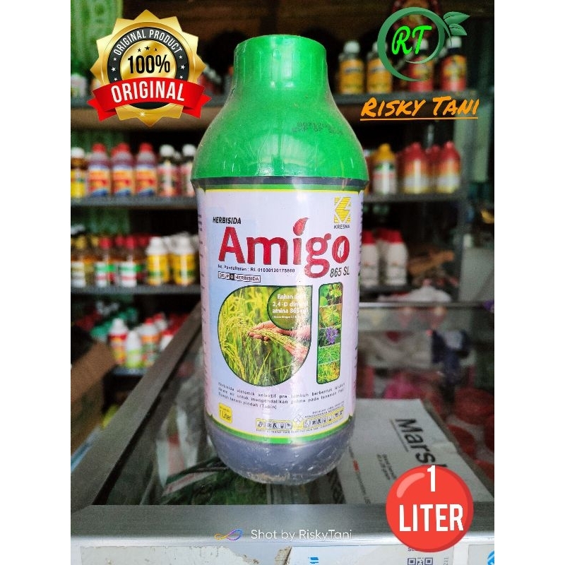 Jual herbisida amigo 865sl kemasan 1liter | Shopee Indonesia