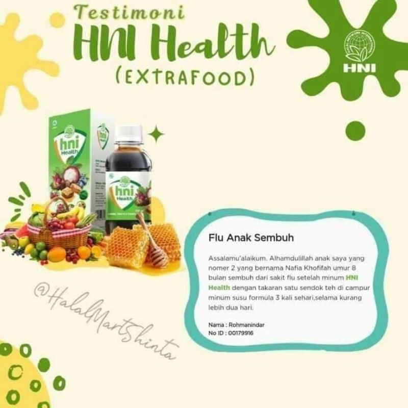 Jual Hni Health (Extrafood) | Shopee Indonesia