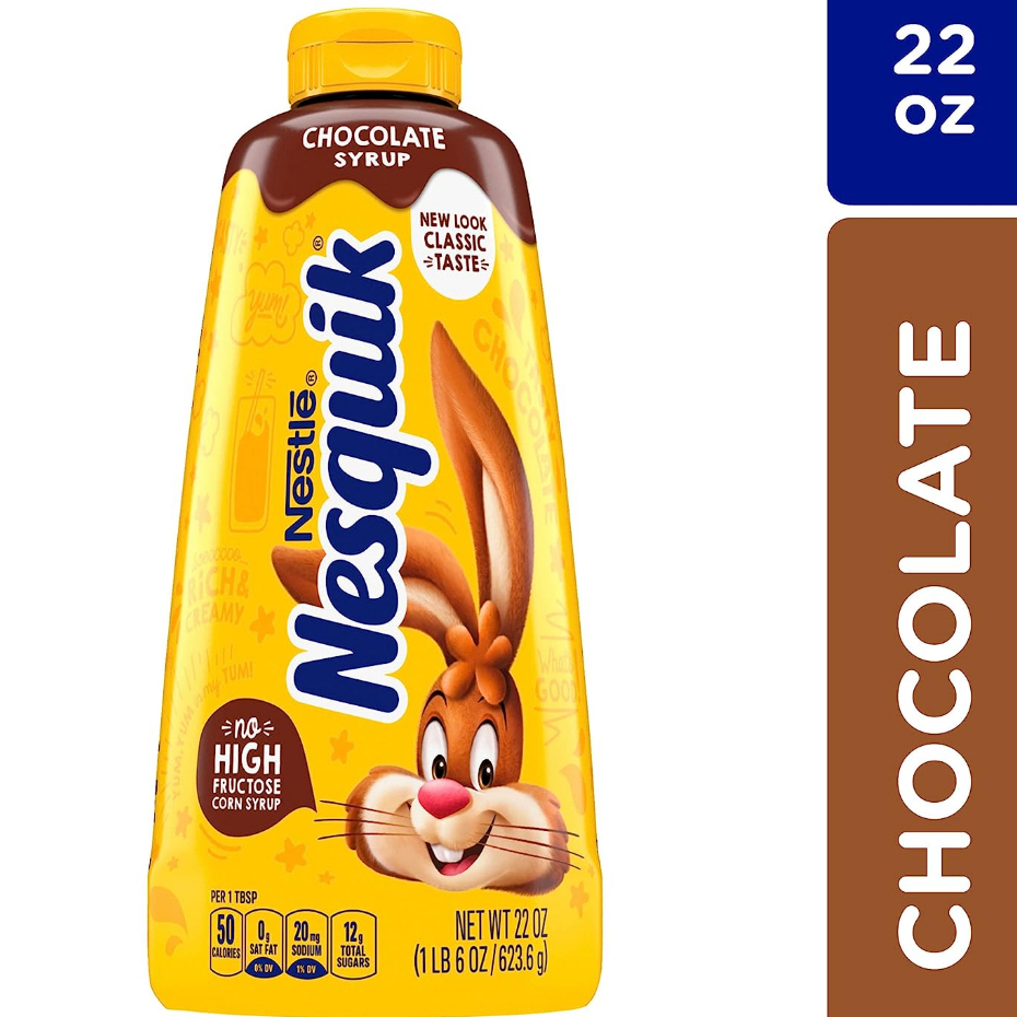 Jual Nestle Nesquik Chocolate Syrup Canada 623.6 Gr Sirup Cokelat ...