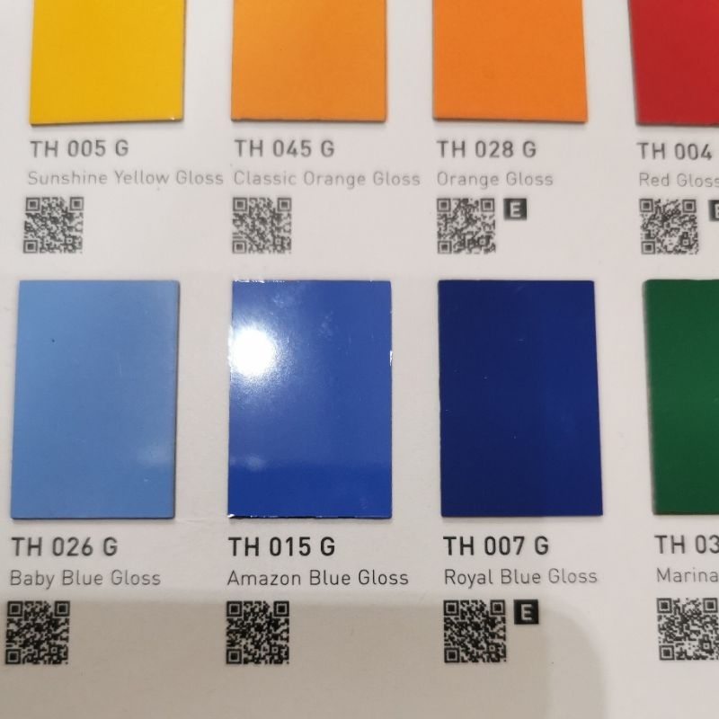 Jual HPL TACO motif solid glossy kilap dan doff mate warna pelangi tipe G dan D tipe AB DB ...