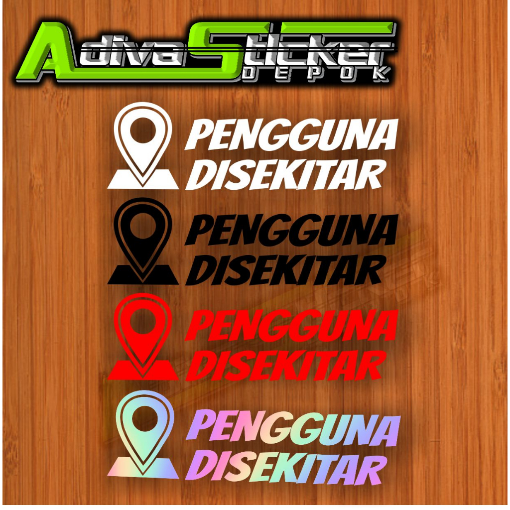 Jual STIKER CUTTING PENGGUNA SEKITAR | Shopee Indonesia Jual STIKER CUTTING PENGGUNA SEKITAR | Shopee Indonesia