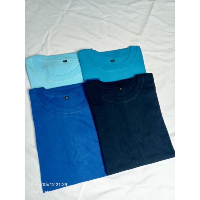 Jual Kaos Polos Turkish Tua, Turkish Muda, Biru Benhur, Dan Biru Navy ...