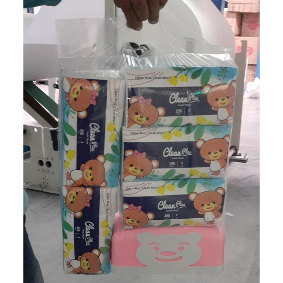 Jual Tisu cleanplus 250 sheet 2 ply - PAKET 5 PCS FREE KOTAK TISU | Shopee Indonesia
