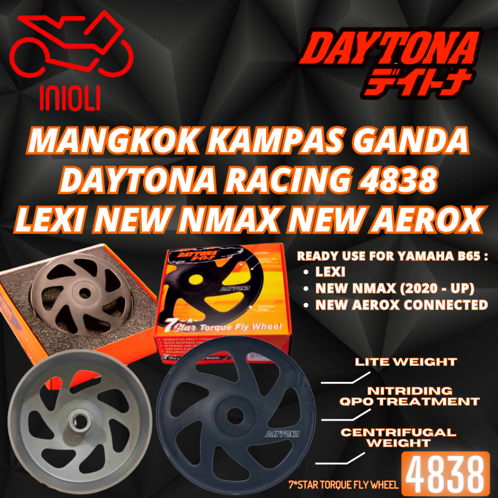 Jual MANGKOK KAMPAS GANDA DAYTONA RACING NEW NMAX AEROX CONNECTED LEXI ...