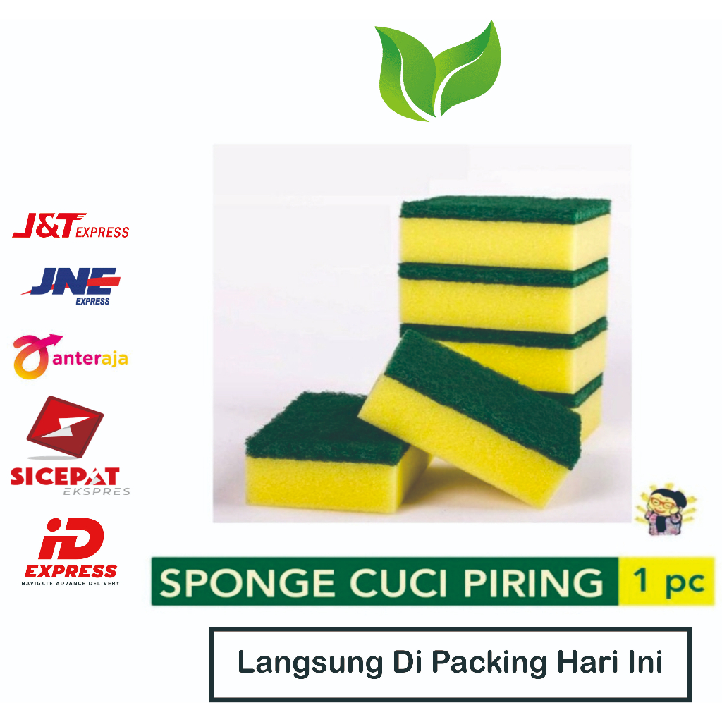 Jual SPON CUCI PIRING BUSA CUCI PIRING KUNING HIJAU (PS) | Shopee Indonesia