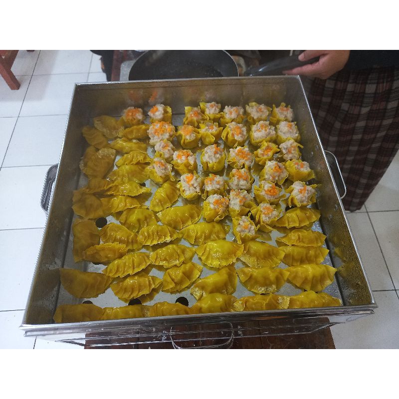 Jual Dimsum besar / tahu bakso siomay ayam isi 50pcs | Shopee Indonesia