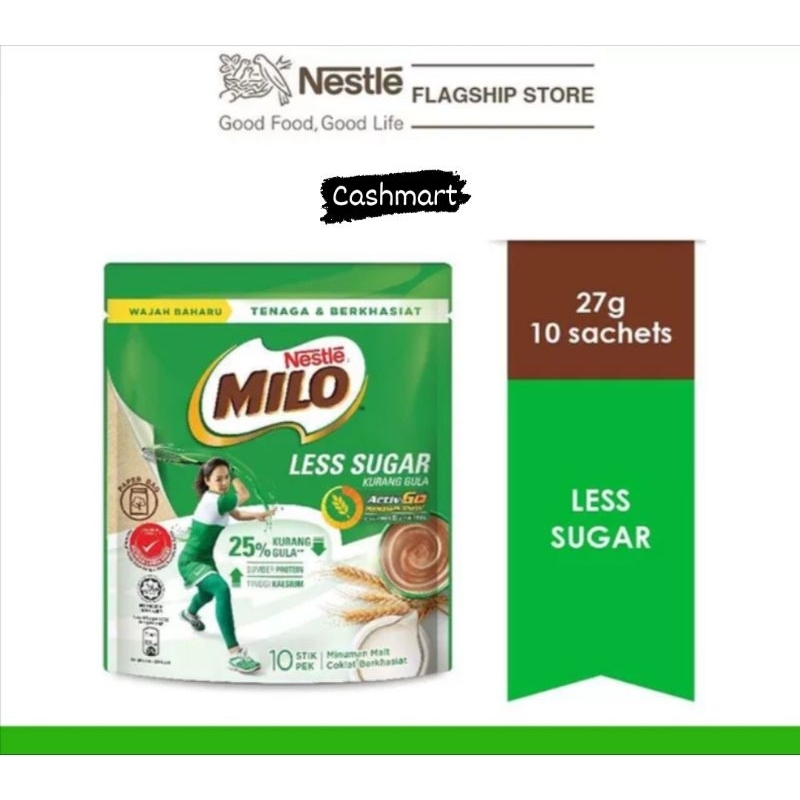 Jual Nestle Milo Less Sugar Malaysia. | Shopee Indonesia
