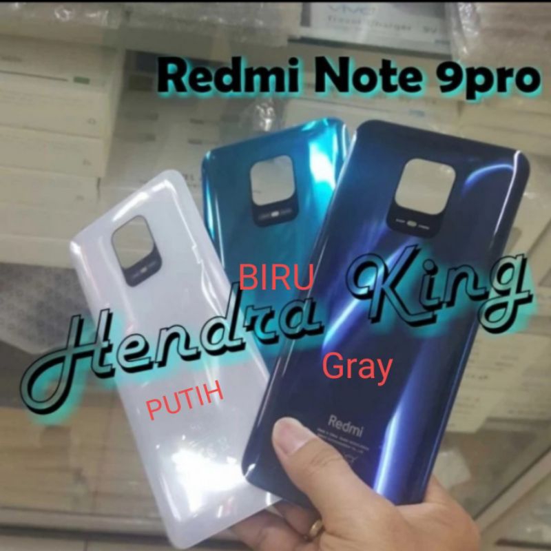 Jual BACKDOOR BACKDOR XIAOMI REDMI NOTE 9 PRO BACK CASING COVER TUTUP ...