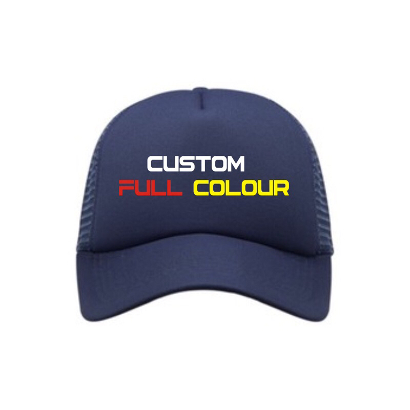 Jual Topi Trucker CUSTOM FULL COLOUR | Shopee Indonesia
