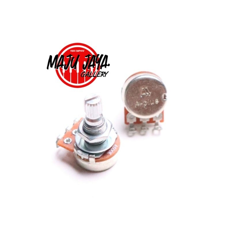 Jual potensio potentiometer gitar bass A500k B500k alpha korea or Aplus ...