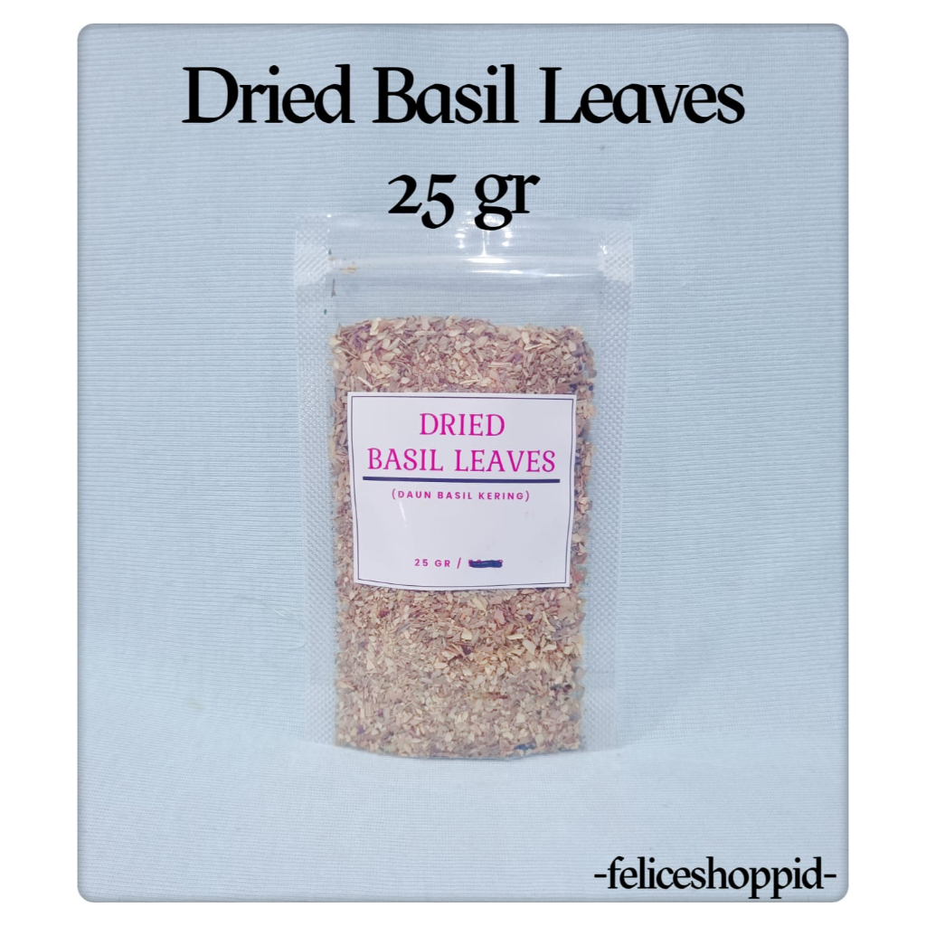 Jual Daun Basil Kering / Dried Basil Leaves (25 gr) | Shopee Indonesia