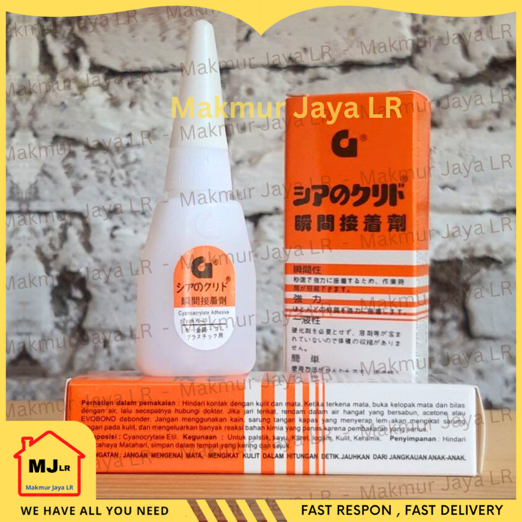Jual Lem G Asli Original / Lem Korea / Lem Serbaguna / Lem cair tetes ...
