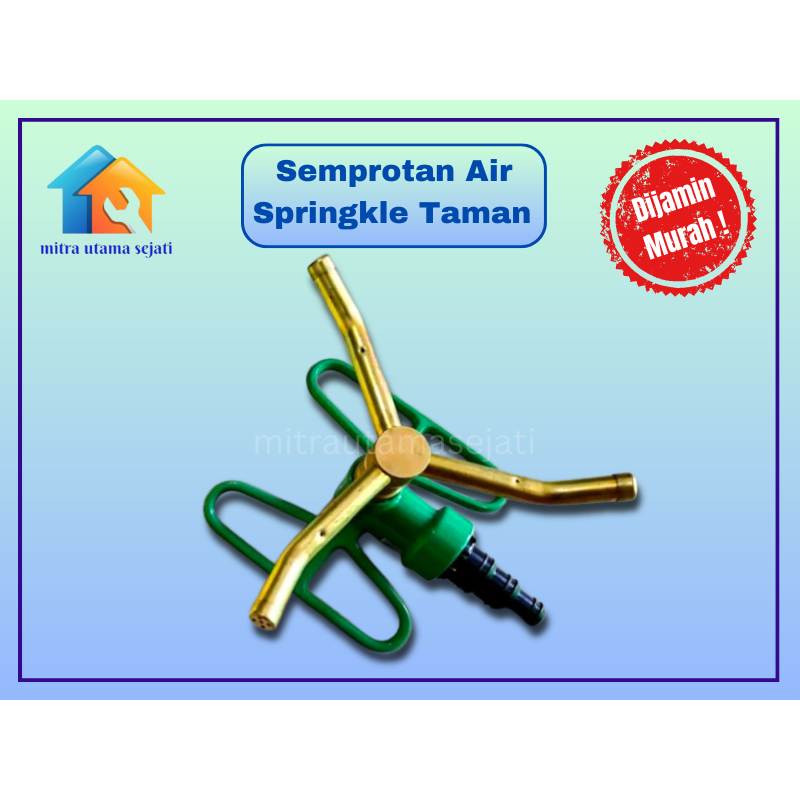 Jual Semprotan Sprinkle Air Mancur Taman 3-Arm Sprinkler 60-500 SELLERY ...